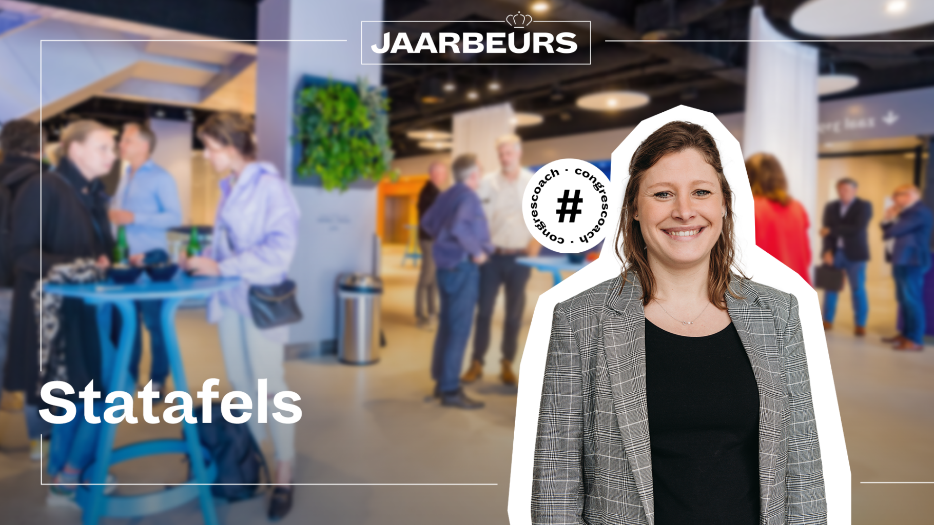 Stimuleer interactie met hoge statafels tijdens borrels - Congrescoaches